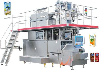 China 35KW roestvrije van de de Drank Verpakkende Machine van de Kartonbaksteen de Drank Vullende Lijn 125 - 350ml Te koop