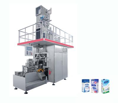 China De automatische 125-350ml-Drank het Vullen Machine van de het Kartonverpakking van de Lijnbaksteen Aseptische Te koop