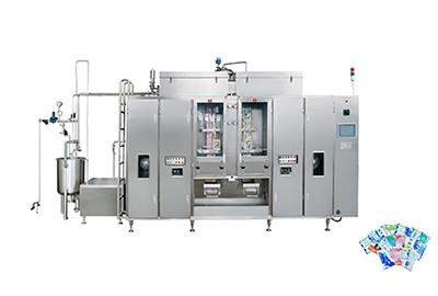 Cina Linea di riempimento latte della bevanda automatica e macchina imballatrice del sacchetto asettico del succo di frutta con il SUS 304 in vendita