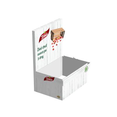 Китай Recyclable Material Free Custom Design Cheaper High Quality Recyclable Promotion Food Packaging Counter Display Box Pdq продается