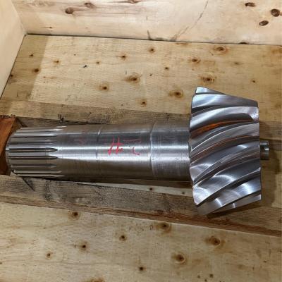 China ISO 6 Grade Custom Transmission Gear Shaft with Gear Grinding for Wind Power Transmission for sale
