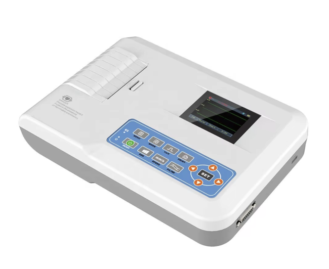 Portable Electrocardiograph in use
