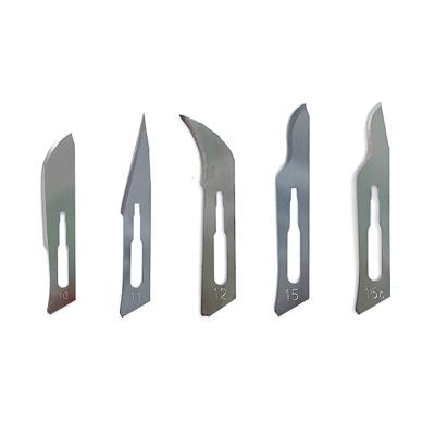 China Gamma Sterilized Surgery Consumables Surgical Scalpel Blades Stainless Steel 10#-36# for sale