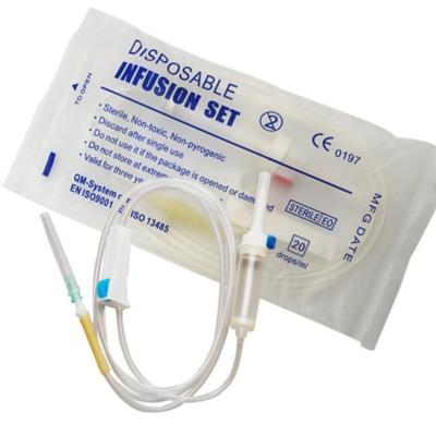 China Disposable Infusion Set DEHP-Free PVC EO Sterilized Medical Grade PVC for sale