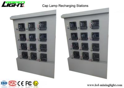 China Salida de 12V de la estación de carga de la lámpara de casquillo de minería inalámbrica para la lámpara de casquillo GLC6 en venta