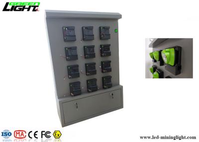 China Salida de 12V de la estación de carga de la lámpara de casquillo de minería inalámbrica para la lámpara de casquillo GLC6 en venta