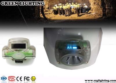 중국 주도하는 반대론자 - 폭발적 마이닝 전조등, 6.2AH OLED 디스플레이 led 광부들 램프  판매용