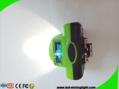 China 13000Lux Rechargeable Miners Headlamp , Coal Mining Lights With USB Charger for sale