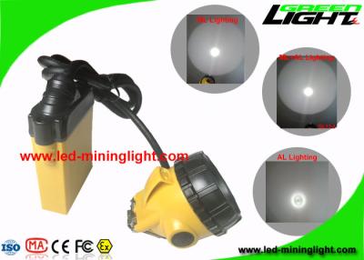 중국 25000 럭스는  마이닝 전면램프, 10.4Ah 안전성 광부들 캡 램프 방폭을 이끌었습니다 판매용