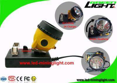 중국 25000 럭스는  마이닝 전면램프, 10.4Ah 안전성 광부들 캡 램프 방폭을 이끌었습니다 판매용