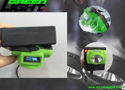 Chine GLC-6 a mené l'éclat fort de extraction IP68 de l'information de lampe de chapeau avec l'écran d'OLED à vendre
