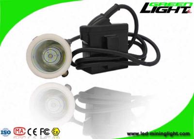 China Capacidade amarrado da bateria do farol 10000lux 6.6Ah da luz da mineração do diodo emissor de luz do Cree do feixe alto à venda