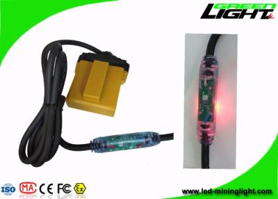 China 10.4Ah IP68 Mining Cap Lights 25000 Lux Minig Corded Cable With Low Power Warning for sale