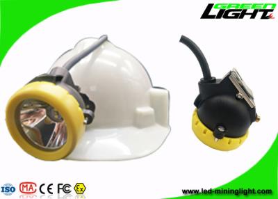 중국 실리콘 버튼 캡과 USB 충전 재충전이 가능하 광부들 전면램프 7.8Ah 10000 럭스 판매용