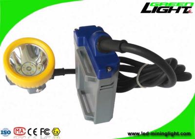 Cina luci 15000lux del casco di estrazione mineraria della batteria ricaricabile 6.6Ah con molto tempo di accensione 16hours in vendita