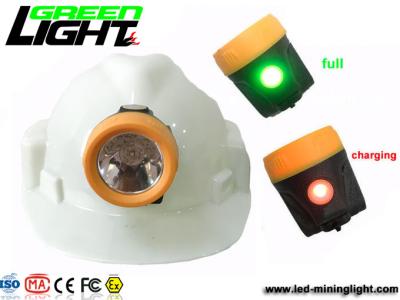 Chine IP68 1W 2.8Ah Li Ion 6000 Lux Mining Hard Hat Lights à vendre