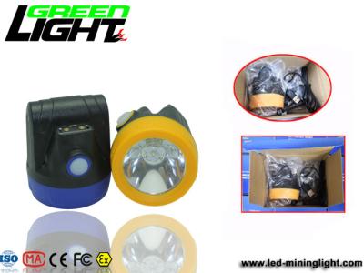 Chine IP68 1W 2.8Ah Li Ion 6000 Lux Mining Hard Hat Lights à vendre