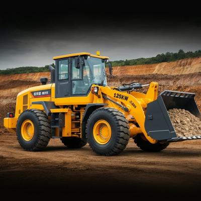 China 125kW Weichai motor LW400KN 4 Ton Front End Loader met joystick Te koop