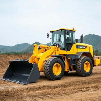 China 125kW Weichai motor LW400KN 4 Ton Front End Loader met joystick Te koop