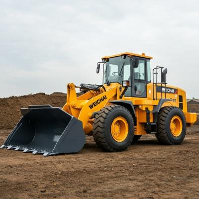 中国 WEICHAI エンジンバケツ 1.8m3 LW300KN 3トンの前輪ロード 販売のため