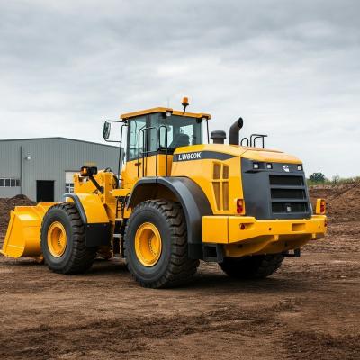 China Cummins-Motor LW800K 8000kg 4,5m3 Eimerbergbau Vorderradlader zu verkaufen