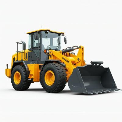 Chine 4 tonnes LW400KN pilote contrôle joystick roue chargeur 2,4m3 Seau à vendre