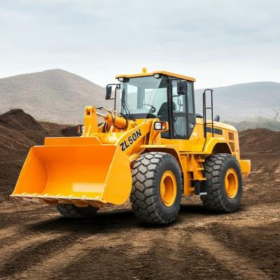 中国 ZL50GN フロントエンドホイールローダー ウェイチャイ 162kW エンジン 3cbm バケット容量 販売のため