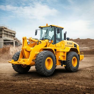 中国 ZL50GN フロントエンドホイールローダー ウェイチャイ 162kW エンジン 3cbm バケット容量 販売のため