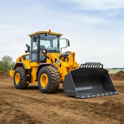 China ZL50GN cargador de ruedas de 5 toneladas 162kW con motor CAT de cubo de 3.2m3 en venta