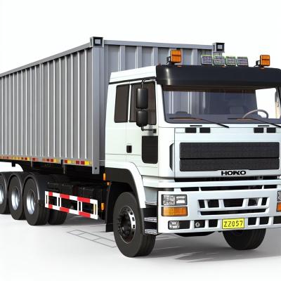7000x2300x600mm Cargo Box Sinotruk Howo 6x4 336hp 10 Ton Truck Mounted Crane