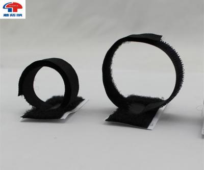 中国 Adheisveは頑丈な着色されたホックおよびループ テープ小さい革紐、部分解放を支持しました 販売のため
