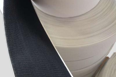 China Schwarze Farbnylonhaken und Schleife rückseitig klebendes 3/8" bis 6" in 25 Meter Rolls zu verkaufen