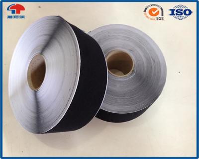 China Schwarze/weiße wiederverwendbare weiche Nylonbreiten-klebrige Rückseite des haken-Schleifen-dünne Band-150mm zu verkaufen