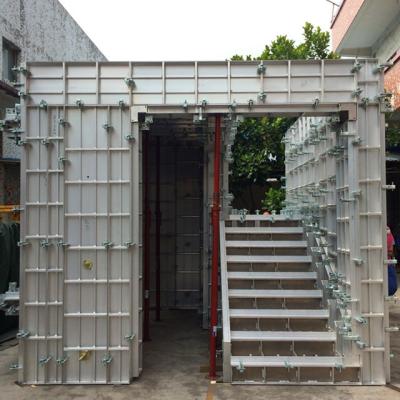 Wall Form Aluminium Construction Modular Formwork System With 4MM Thickness
