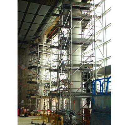 중국 50.8MM 지름 알루미늄 합금 스캐폴딩 복잡한 공학용 가벼운 판매용