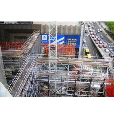 중국 50.8MM 지름 알루미늄 합금 스캐폴딩 복잡한 공학용 가벼운 판매용