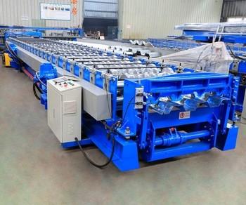 China Recicle o rolo da plataforma de assoalho do metal do uso que forma a movimentação hidráulica 37kw da máquina à venda