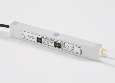 Cina 12V 20W IP67 Impermeabile LED Driver Engineer 1.67A Strisce luminose sotterranee in vendita