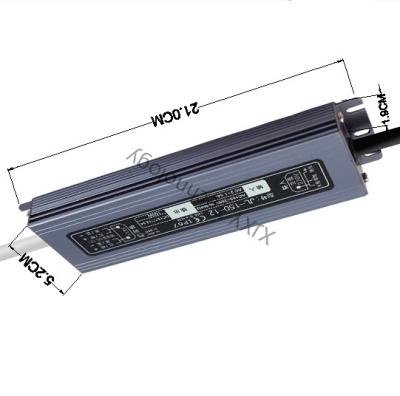 Cina IP67 Impermeabile LED Alimentatore 12V 150W 12.5A Modulo luce Tubo protettivo in vendita