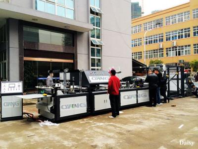 Chine Sac non tissé de tirette faisant la ligne de machine à vendre