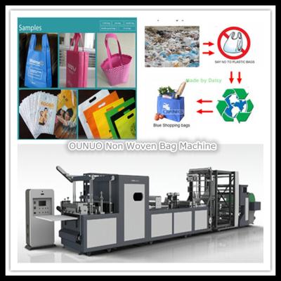 Chine Sac non tissé de l'Inde effectuant la vente de machine à vendre
