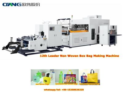 Chine Le plus défunt nouveau sac de boîte du Chef 2019 faisant le sac non tissé non tissé de boîte tissé par pp stratifié par sac de boîte stratifié par sac de boîte de machine à vendre