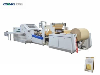 Chine Sac de papier complètement automatique de nourriture faisant la machine dans la fenêtre moyenne à vendre