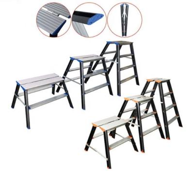 Cina Scalino piegante di alluminio portatile, scala di alluminio della famiglia 2x2 in vendita