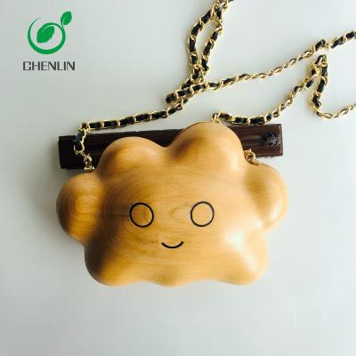 Cina Borsa di frizione di legno del ODM dell'OEM, borsa di legno dell'imbracatura delle donne fatte a mano in vendita