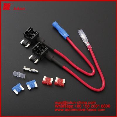 China ATS / Low Profile Mini/Micro2/Micro3 Fuse Holder Mini Low Profile  Add-a-Circuit Fuse Tap Bullet Connector Adapter Micro Inline Fuse Holder for sale