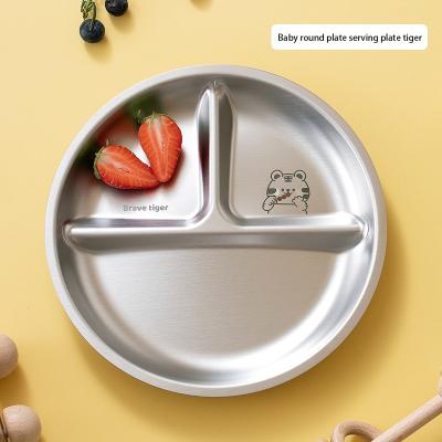 Κίνα Στρογγυλά πιάτα για παιδιά 304 από ανοξείδωτο χάλυβα προς πώληση