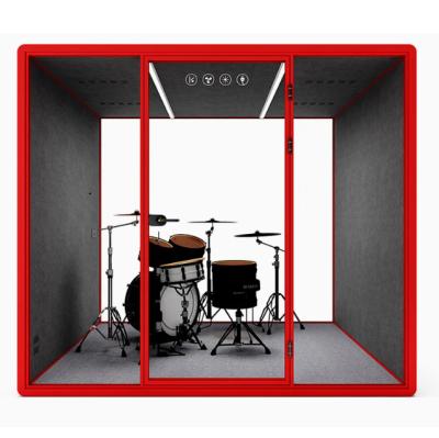 China Assembled Soundproof Recording Booth Versatile Noise Cancelling Pod Customized for sale