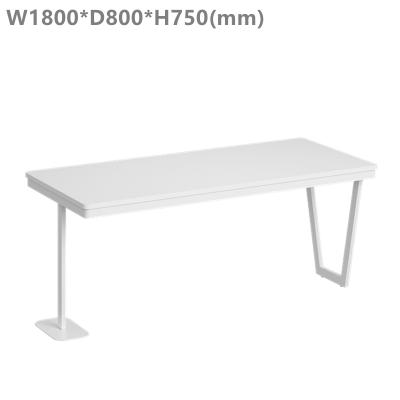 China OEM ODM Office Furniture Wooden Office Standing Desk White for sale