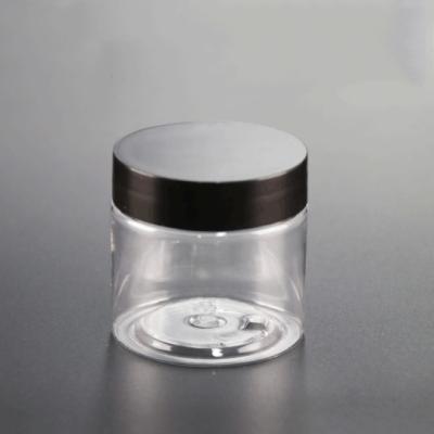 Cina placcatura UV trasparente dei barattoli di plastica matti dell'ANIMALE DOMESTICO dei cereali di 80ml 120ml in vendita